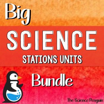 Big Science Stations Units Bundle — The Science Penguin
