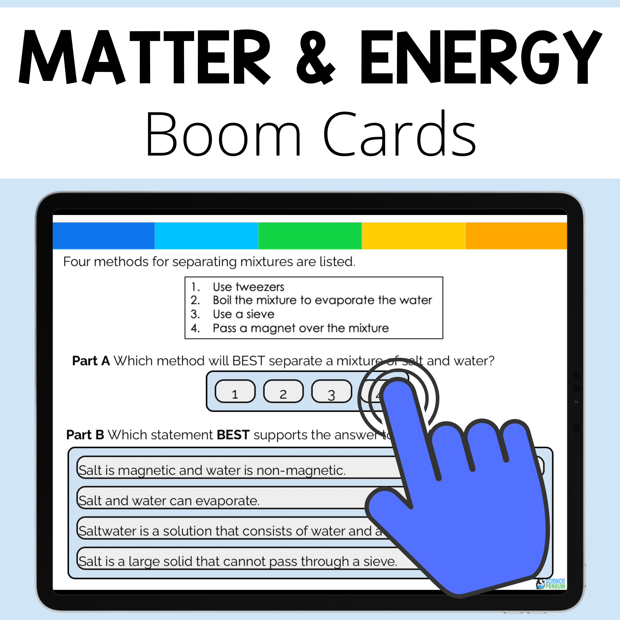 Matter Boom Cards — The Science Penguin