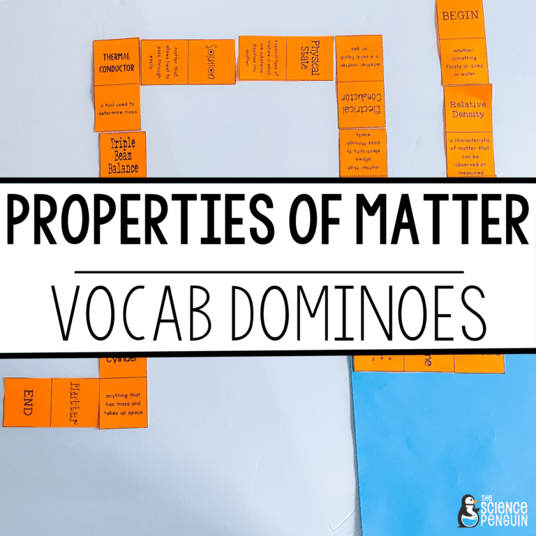 Time to Teach: Properties of Matter — The Science Penguin