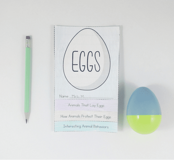 Ideas and a free flapbook to use with Egg: Nature's Perfect Package ...