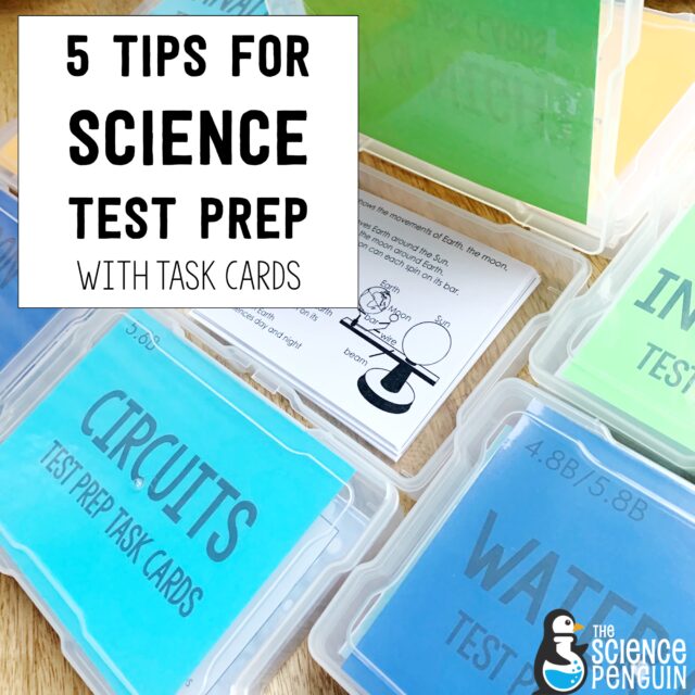 5 Tips for Science Test Prep with Task Cards — The Science Penguin