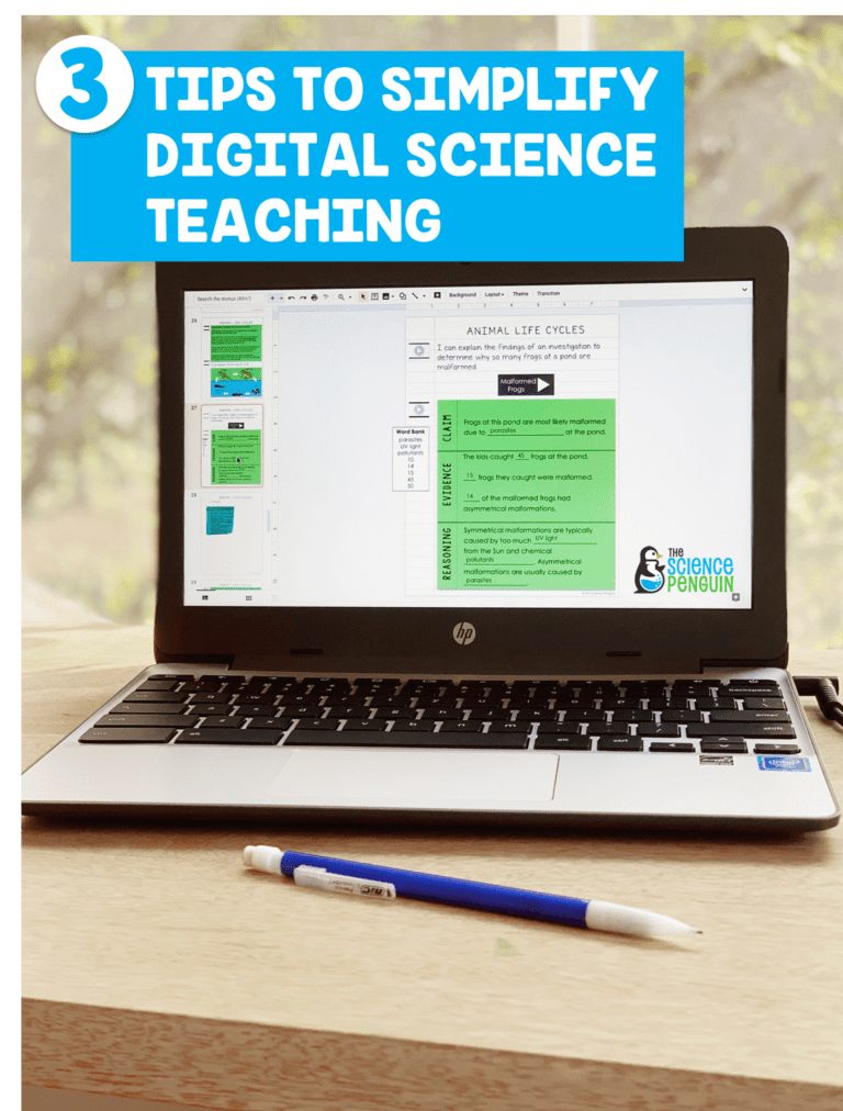 3 Tips to Simplify Digital Science Teaching — The Science Penguin