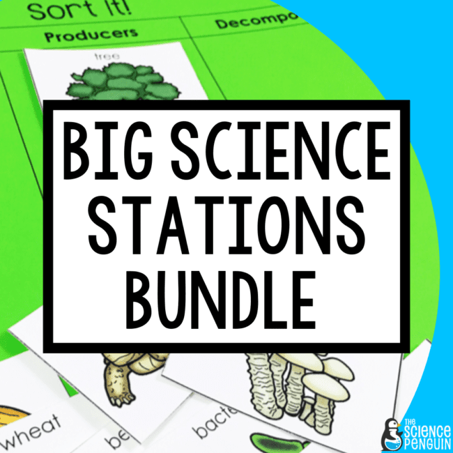 Science Stations Units from The Science Penguin