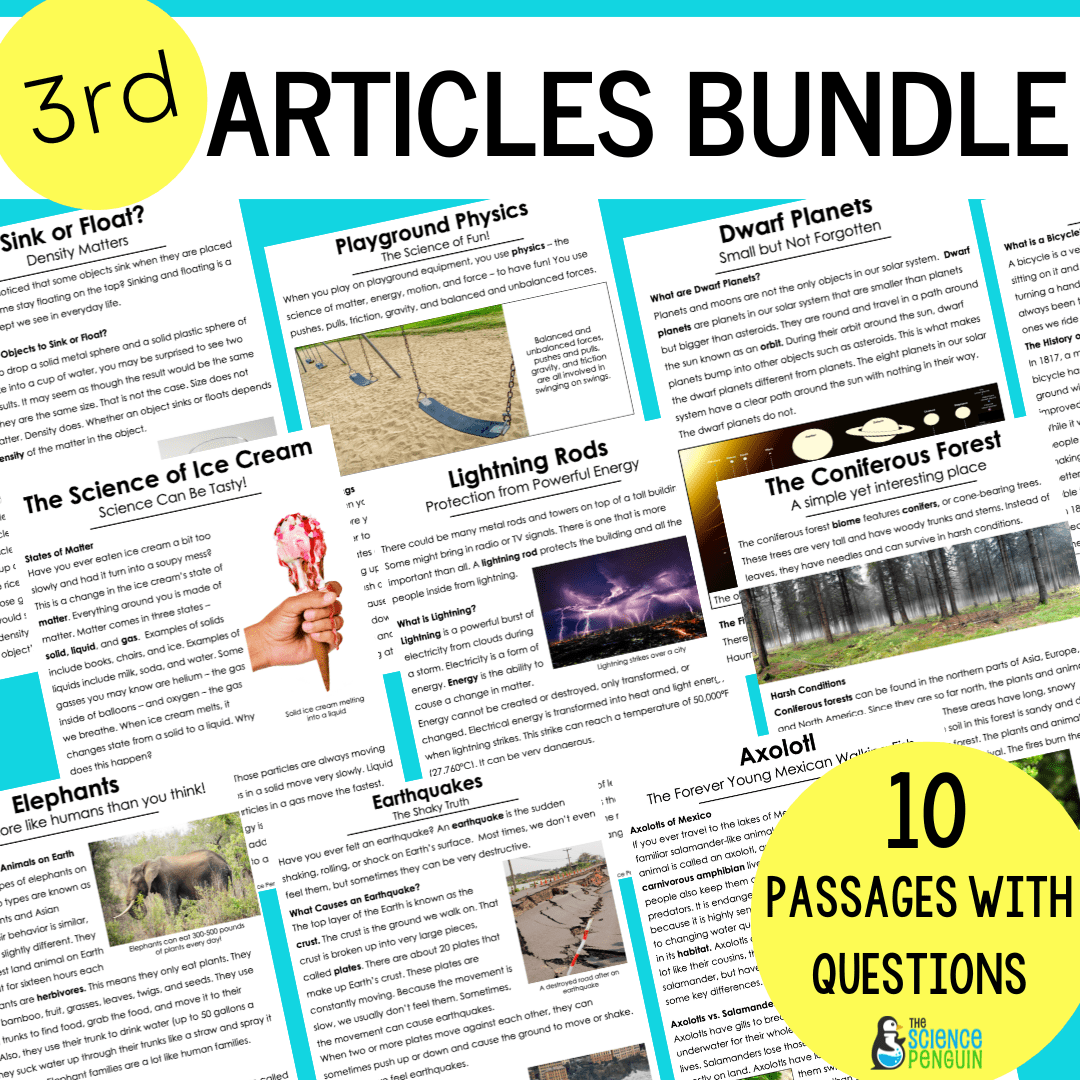 3rd Bundle — The Science Penguin